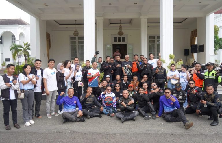 Pj. Gubernur Gorontalo Lepas Peserta Touring XMAX Community ke Makassar ...