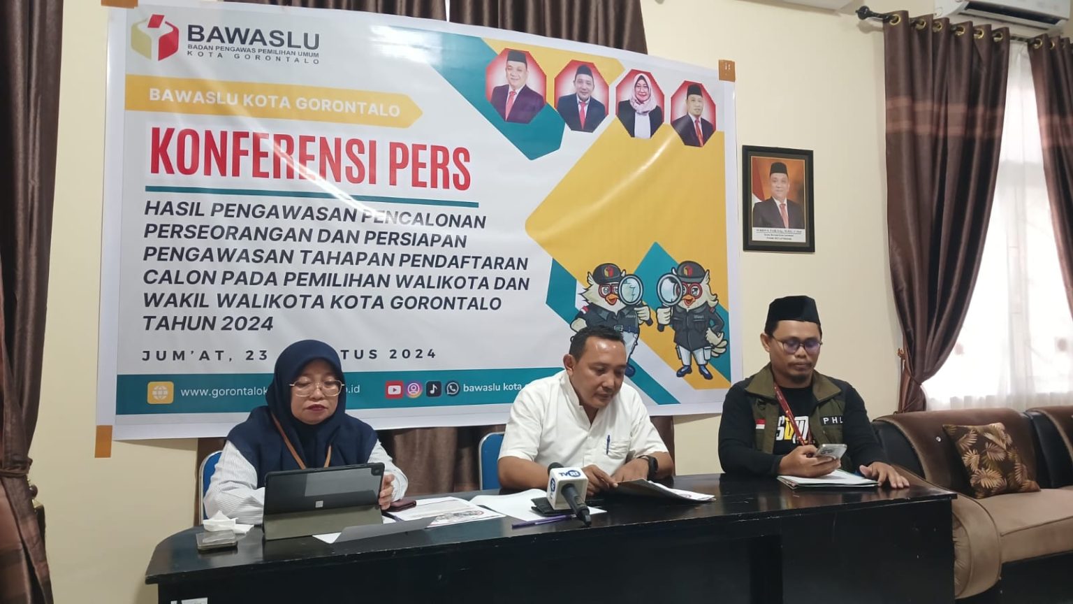 Bawaslu Kota Gorontalo Sampaikan Catatan Hasil Pengawasan Pada Tahapan Pemilihan Calon Wali Kota ...