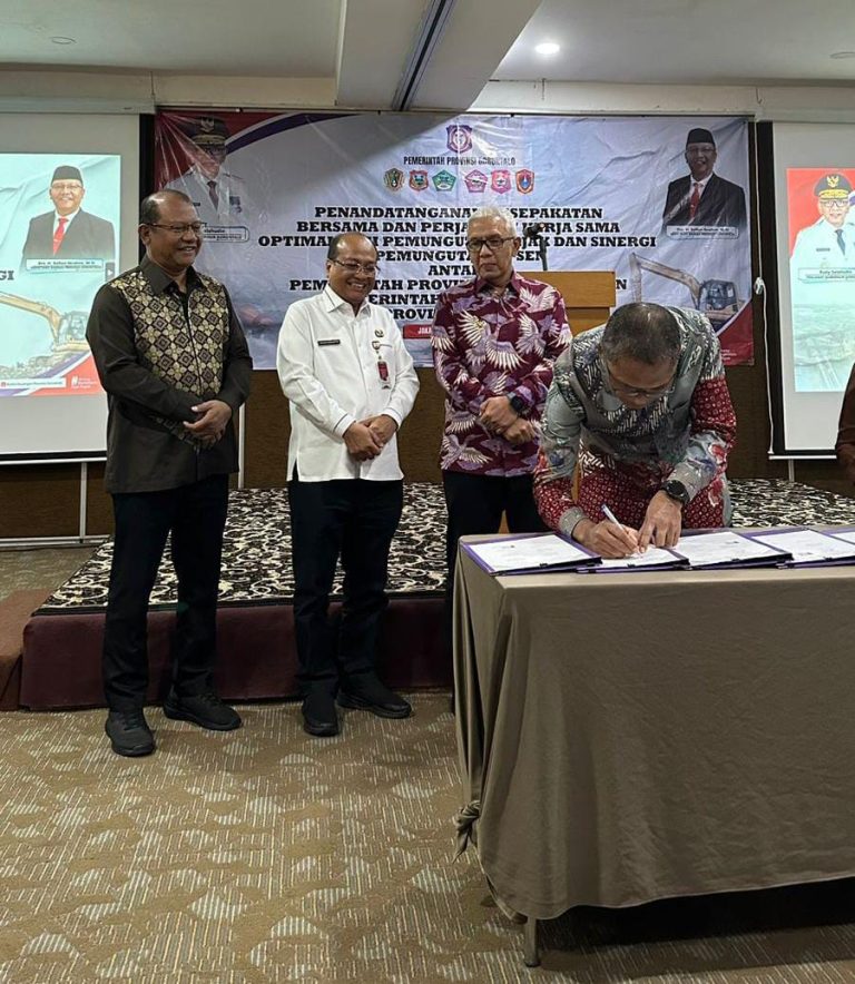 Pemkot Gorontalo dan Pemerintah Provinsi Jalin Kerjasama Optimalisasi Penerimaan Opsen PKB dan ...
